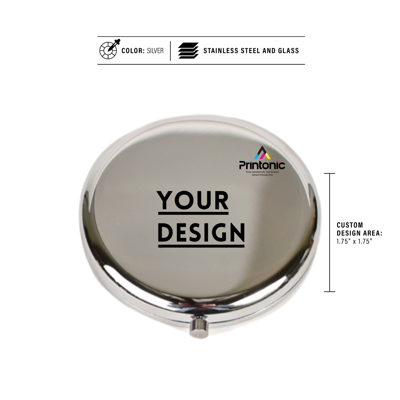Compact Mirror - Printonic
